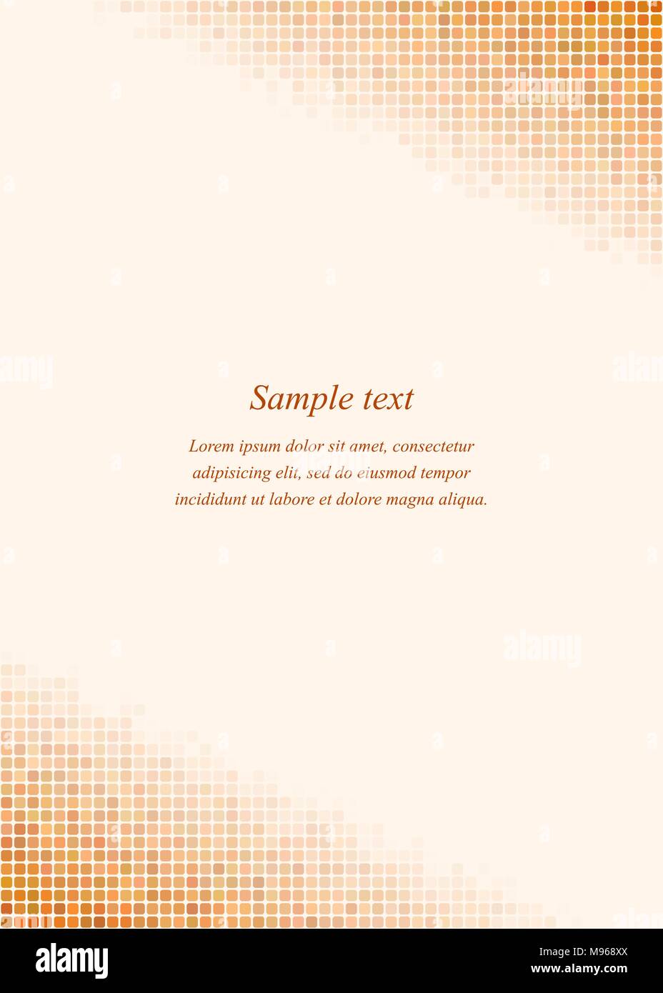 Orange page corner design template Stock Vector Image & Art - Alamy