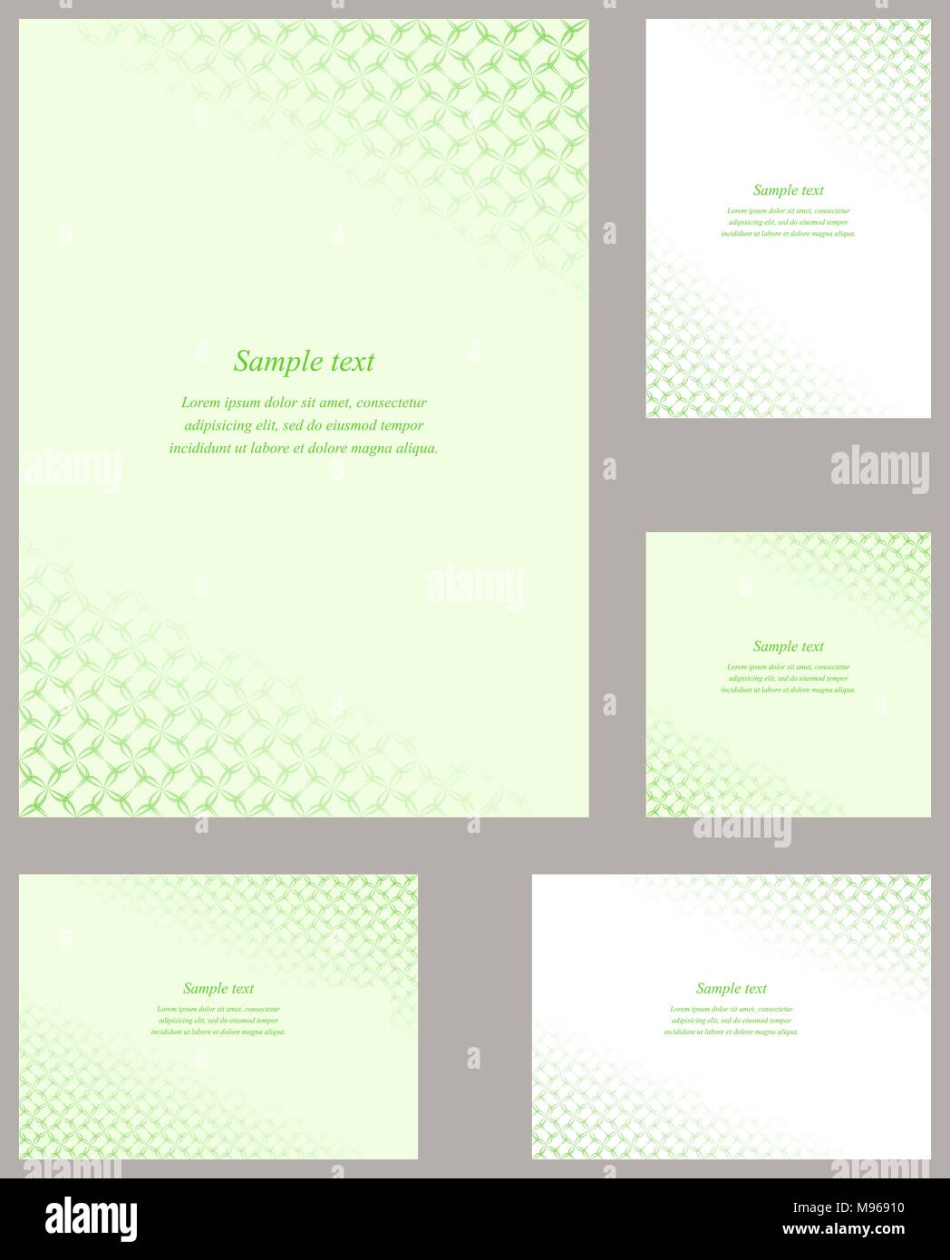 Green page corner design template Stock Vector Image & Art - Alamy