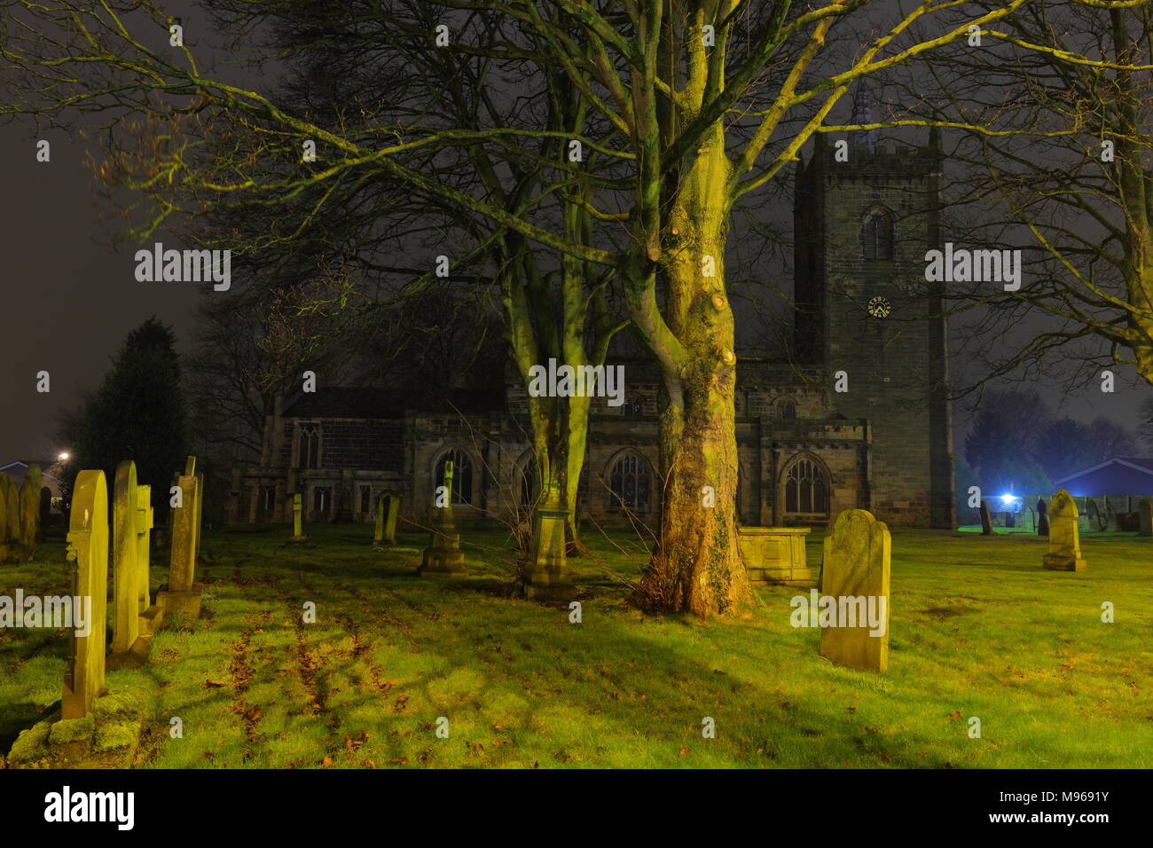 St Mary's Church - Whitkirk Stock Photo - Alamy