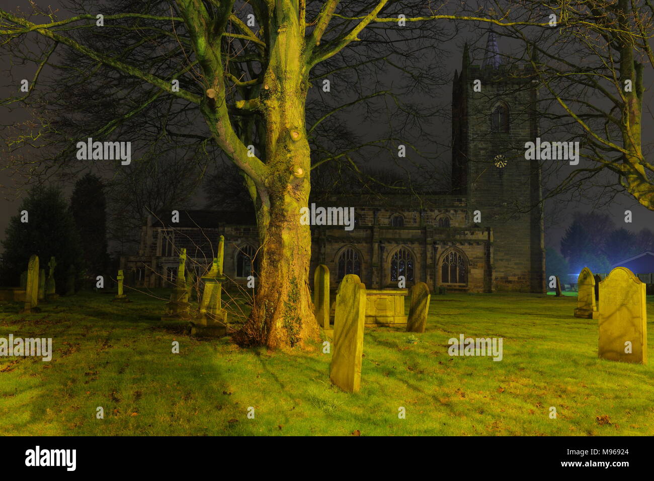 St Mary's Church - Whitkirk Stock Photo - Alamy