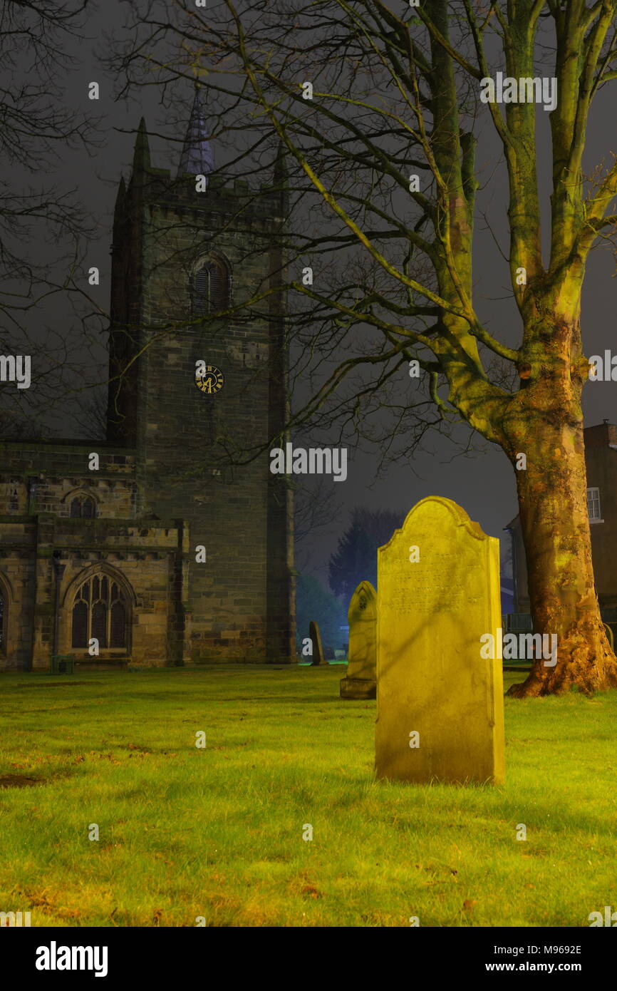 St Mary's Church - Whitkirk Stock Photo - Alamy