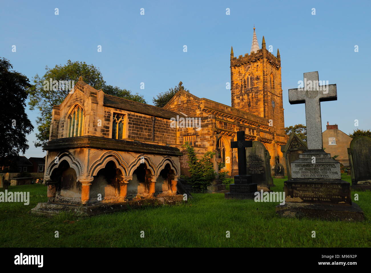 St marys church whitkirk hi-res stock photography and images - Alamy