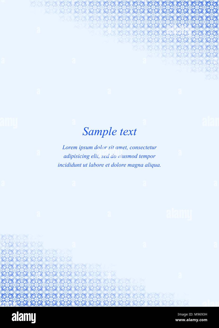 Blue page corner design template Stock Vector Image & Art - Alamy