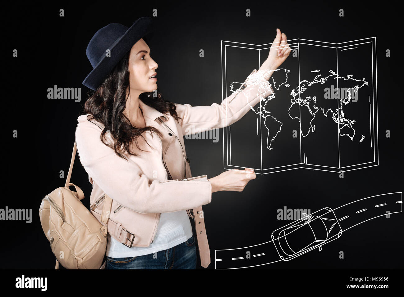 Map of clever hi-res stock photography and images - Alamy