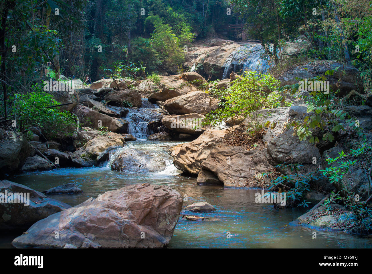 Mae Sa waterfall in Doi Suthep and Doi Pui national park,Chiang Mai ...