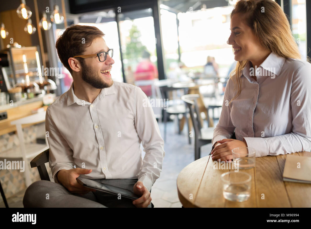 Communication table hi-res stock photography and images - Alamy