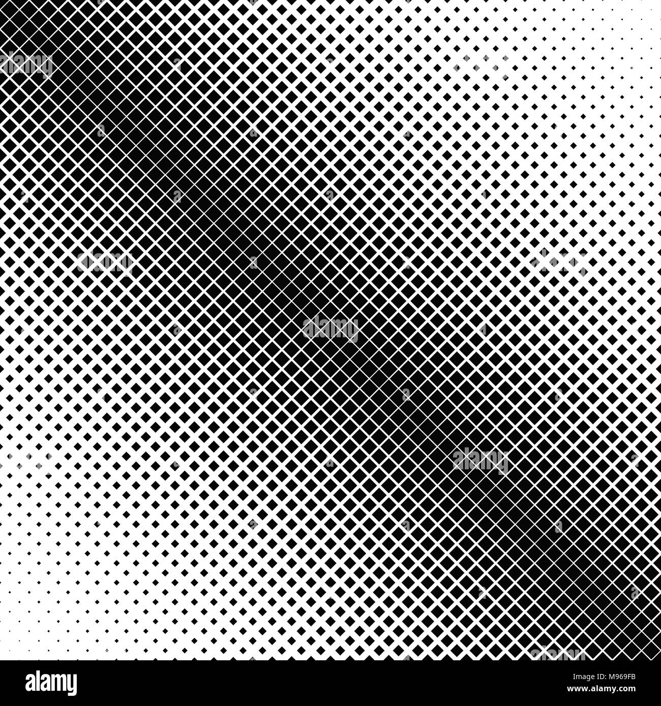 Halftone square pattern background template - vector graphic Stock ...