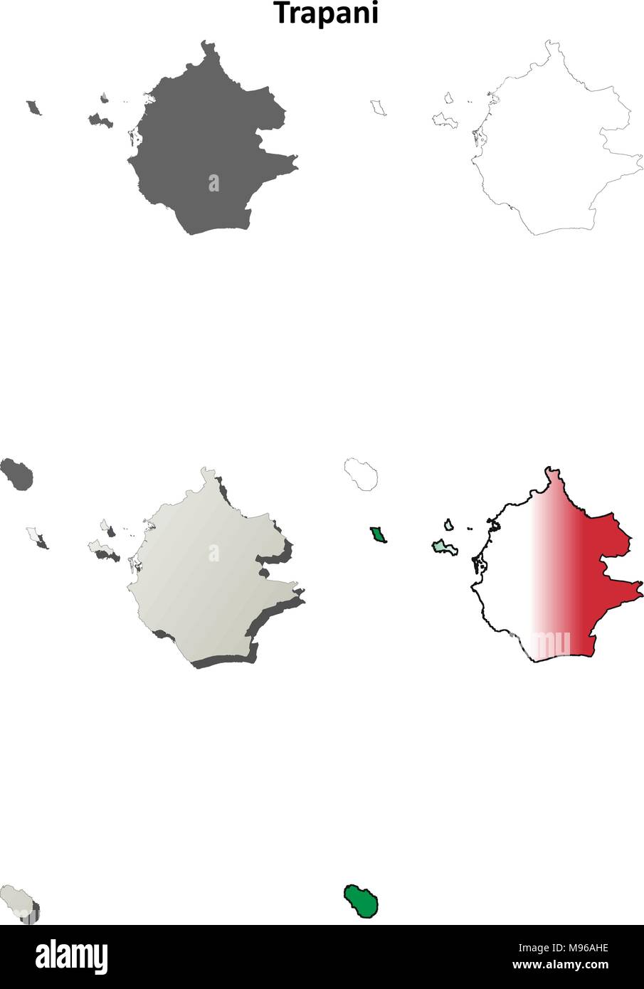 Nave Salerno Trapani Map