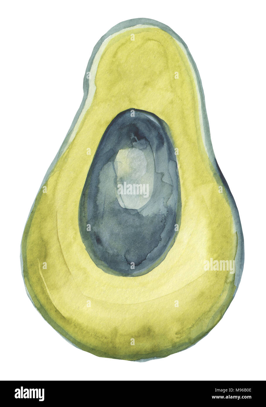 Original watercolor sketch hand Cut Out Stock Images & Pictures - Alamy