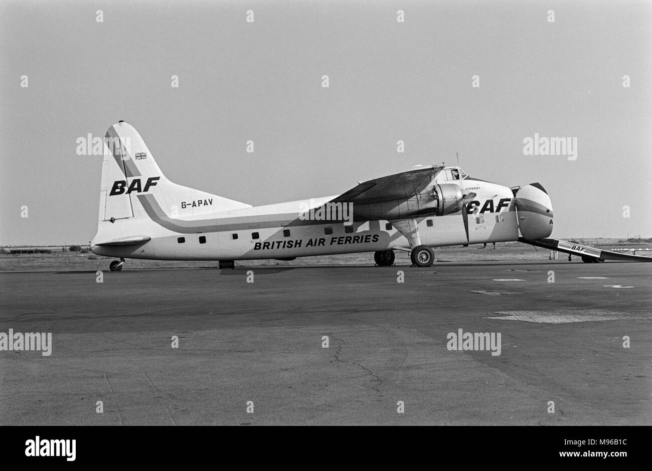 Bristol freighter plane Black and White Stock Photos & Images - Alamy