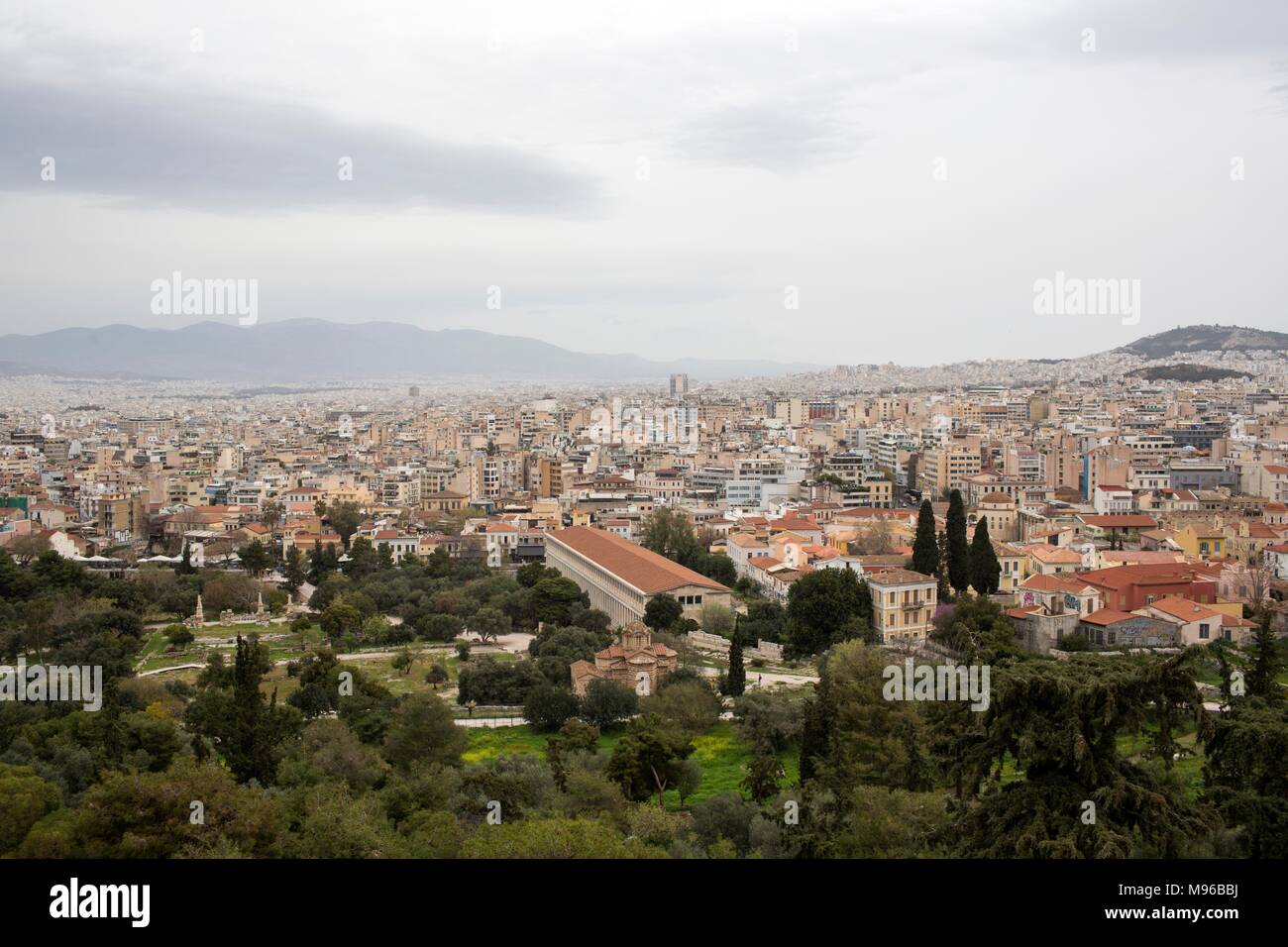 Urban planning of athens hi-res stock photography and images - Alamy