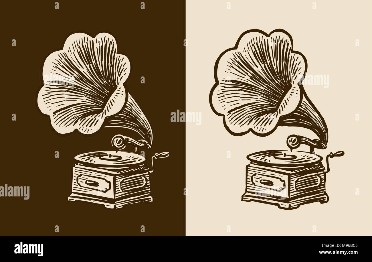 Retro Music Illustration