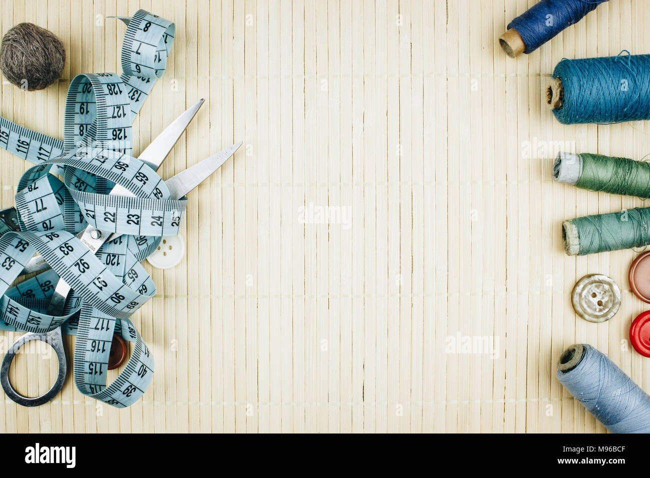 Sewing background hi-res stock photography and images - Alamy