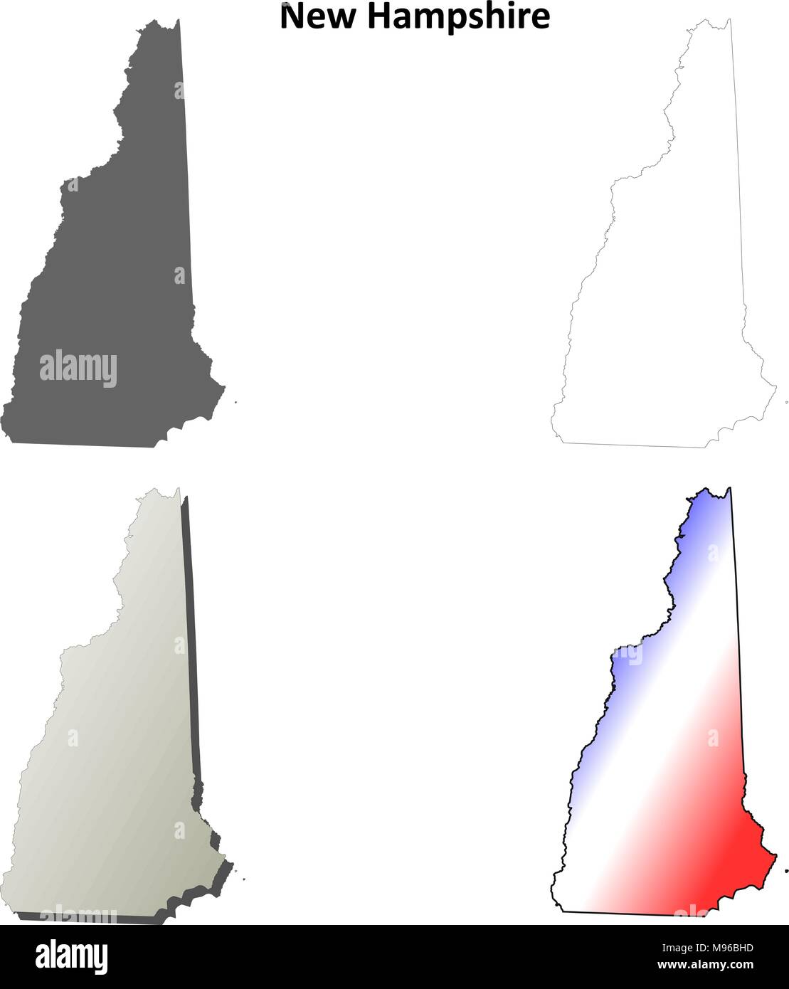 Nh state Stock Vector Images - Alamy