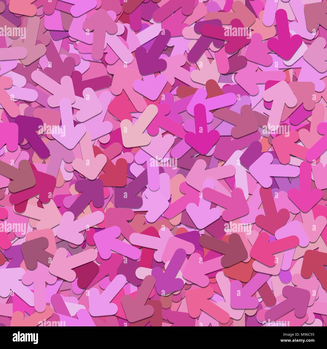 Seamless random arrow pattern background - vector illustration from ...