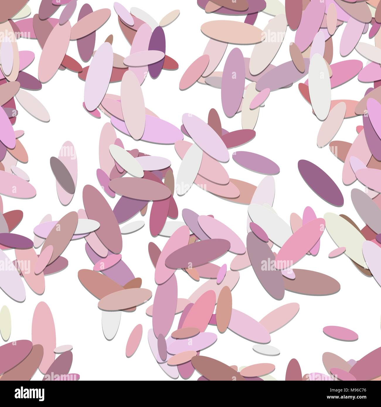 Seamless abstract random ellipse pattern background - vector ...