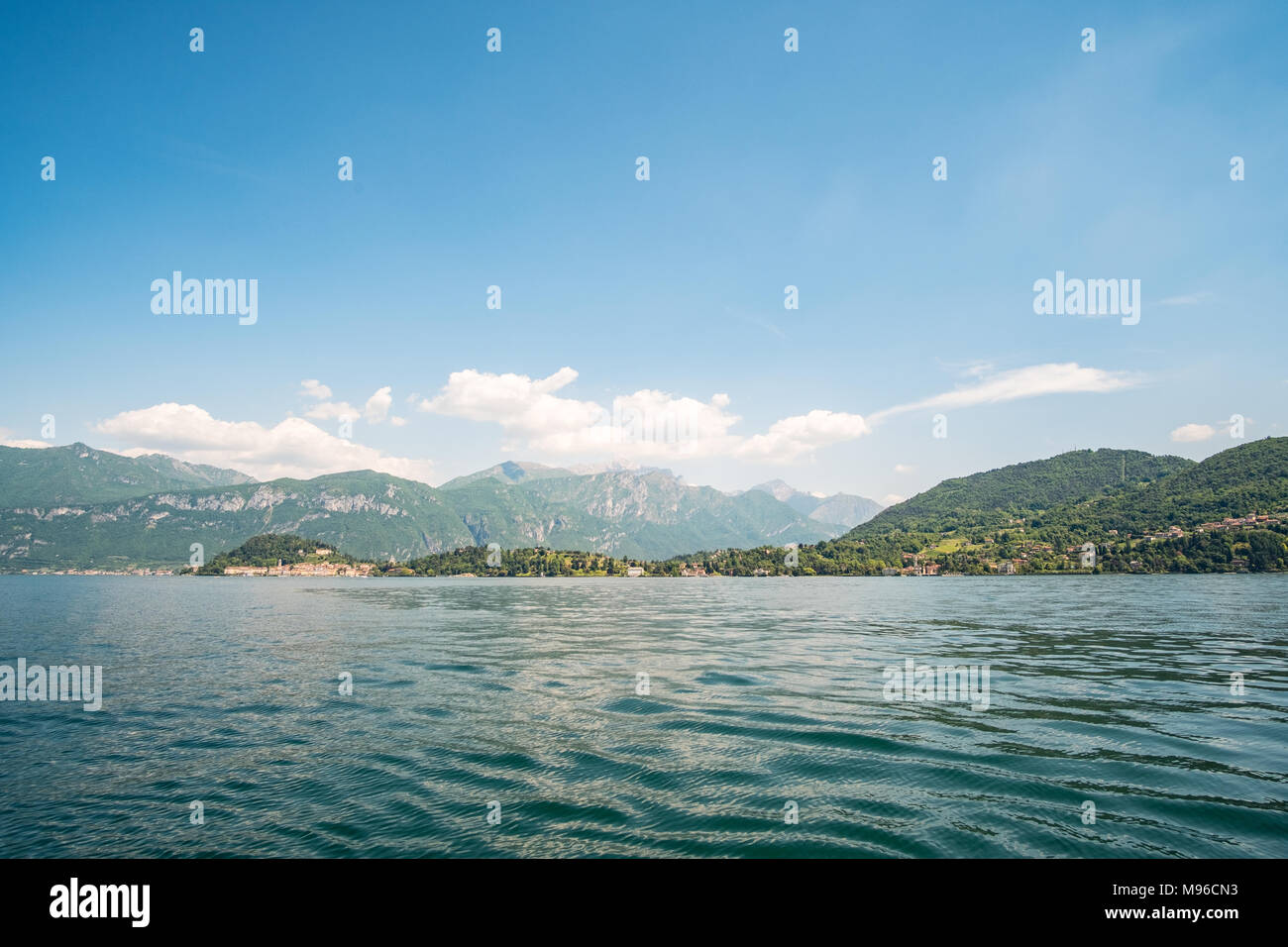 Landscape view of Lake Como in Italy Stock Photo - Alamy
