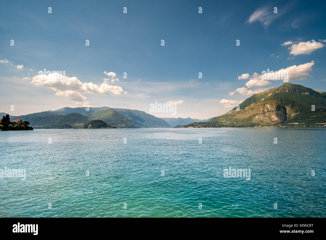 Landscape view of Lake Como, Italy Stock Photo - Alamy