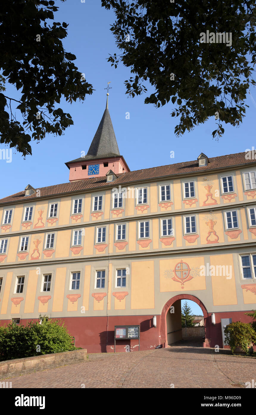 Bad König, Altes Schloss, Odenwald, Hessen, Deutschlnd Stock Photo - Alamy