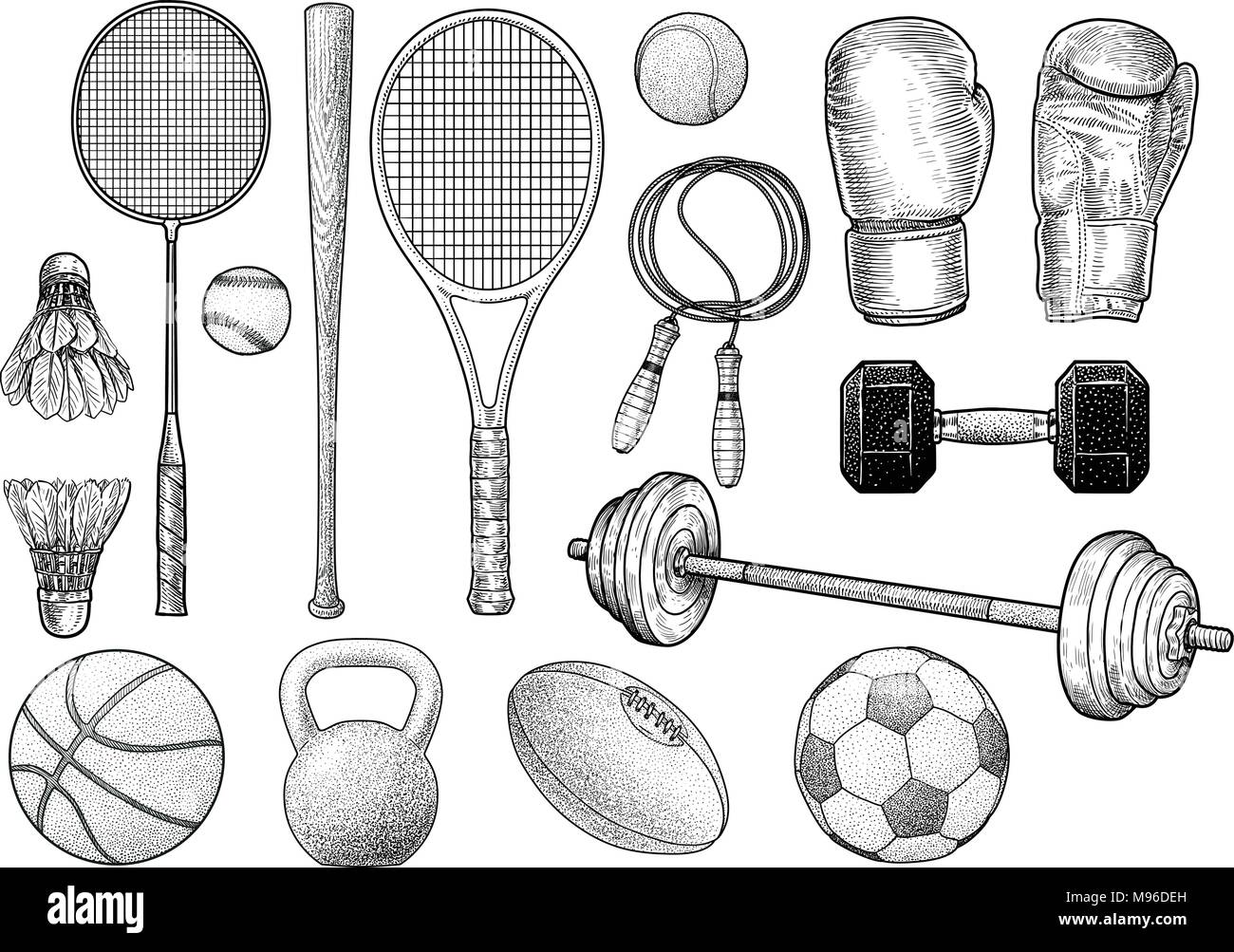 Football gym Stock Vector Images - Alamy