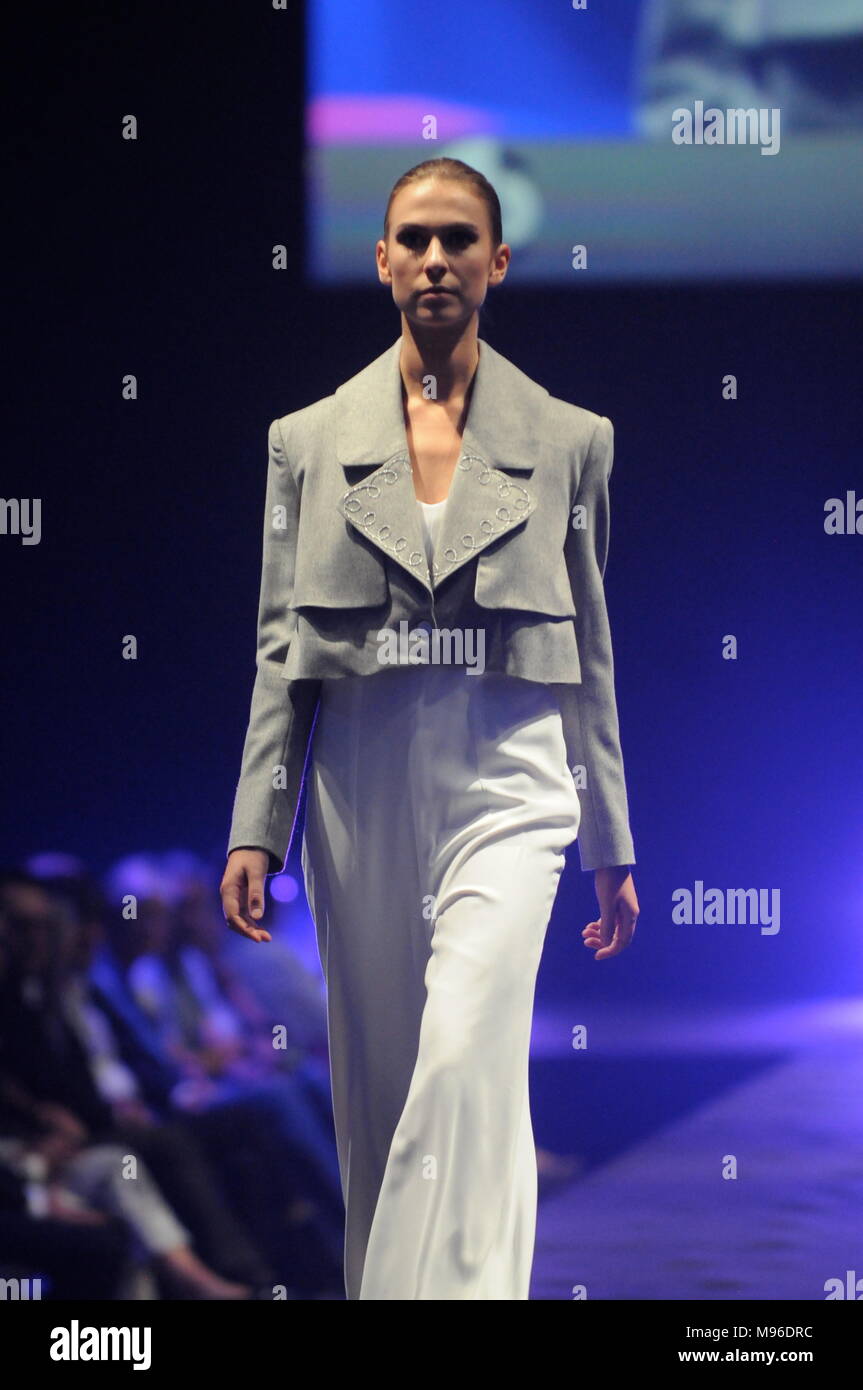 Military fashion Parade, Lyon, France Stock Photo - Alamy