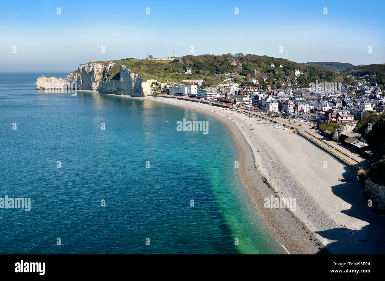 Normandy beach aerial hi-res stock photography and images - Alamy