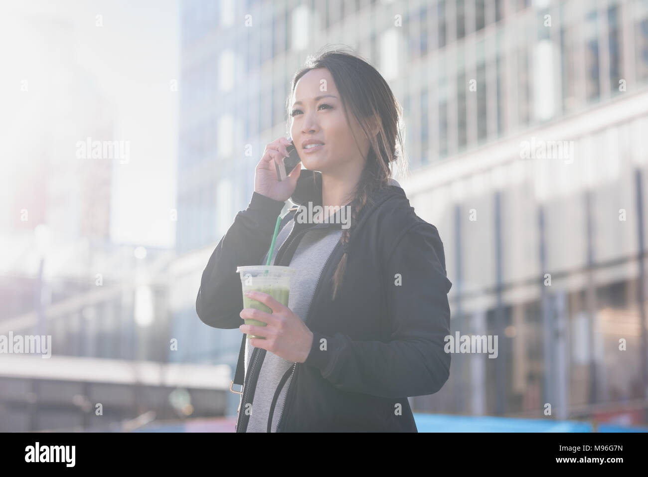 Beautiful asian woman taking hi-res stock photography and images - Alamy