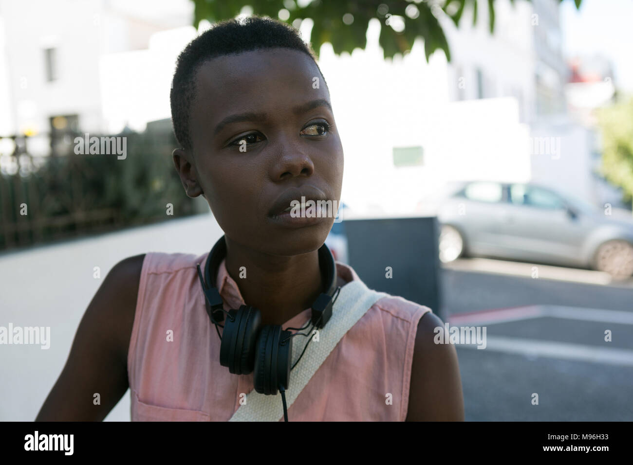 Beautiful woman city street hi-res stock photography and images - Alamy