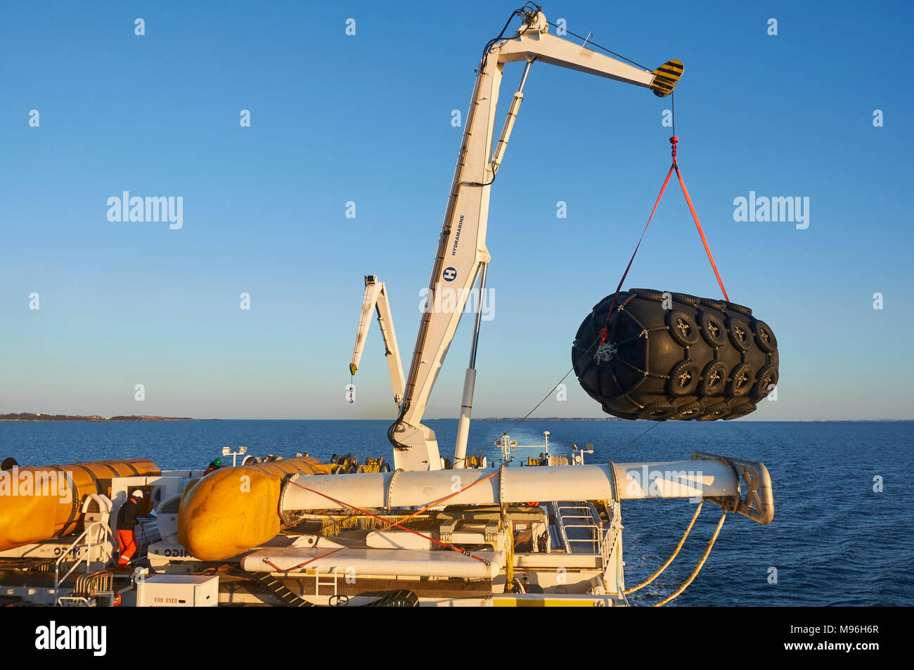 Yokohama buoy coming onboard hi-res stock photography and images - Alamy