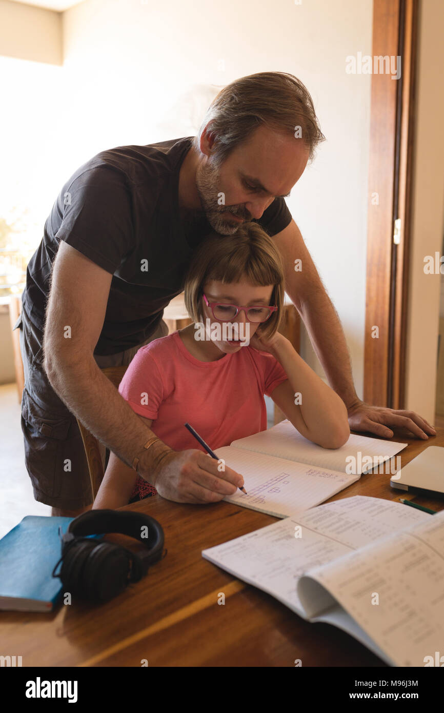 Child writing to father hi-res stock photography and images - Alamy