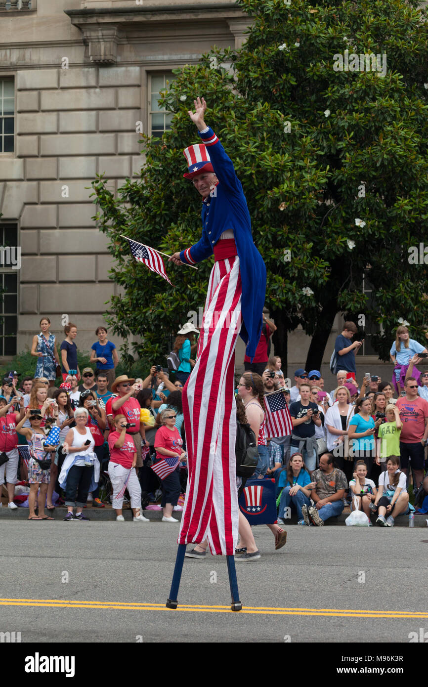 Washington, D.C., USA - July 4, 2015, The National Independence Day ...