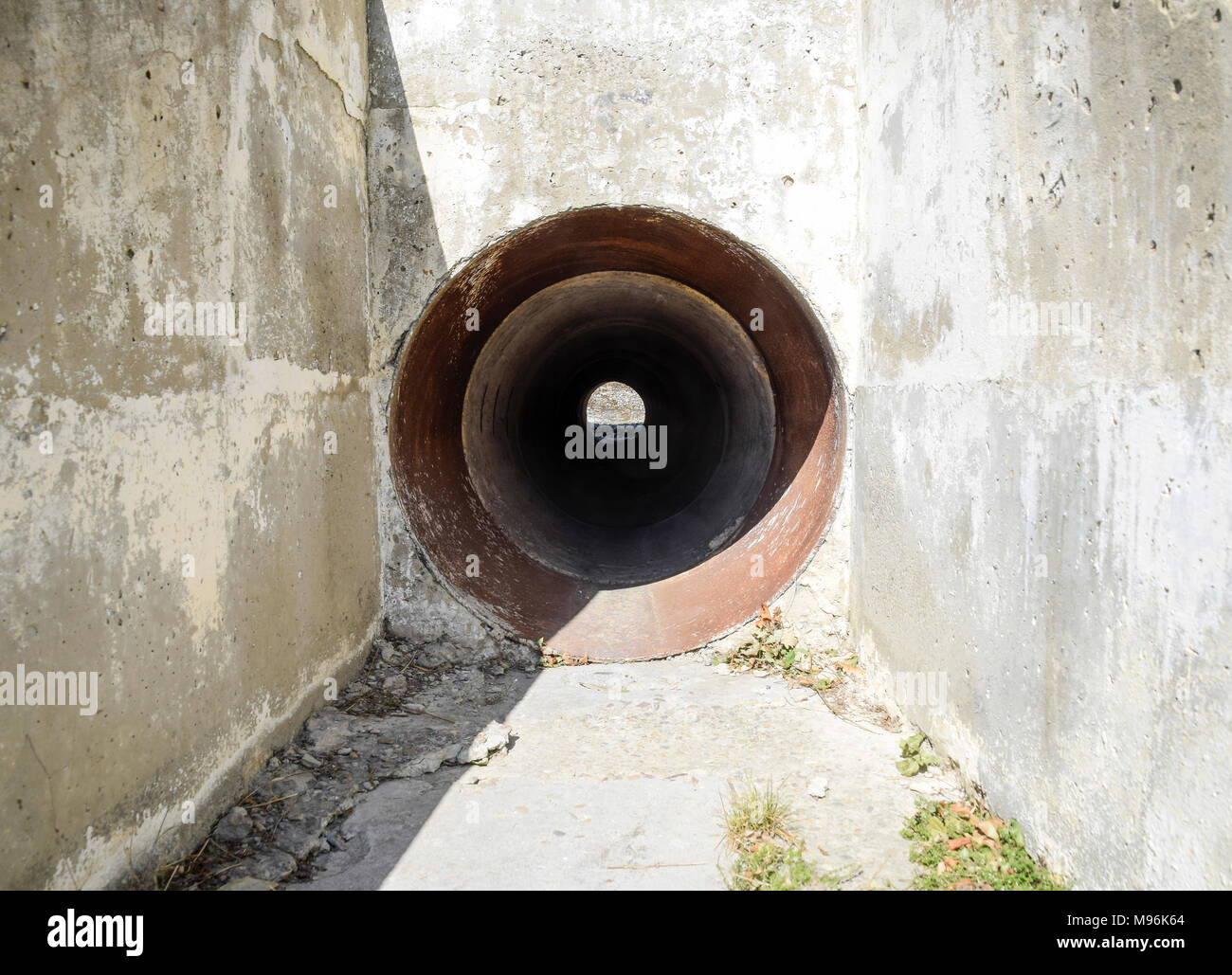 Concrete culvert under road hi-res stock photography and images - Alamy