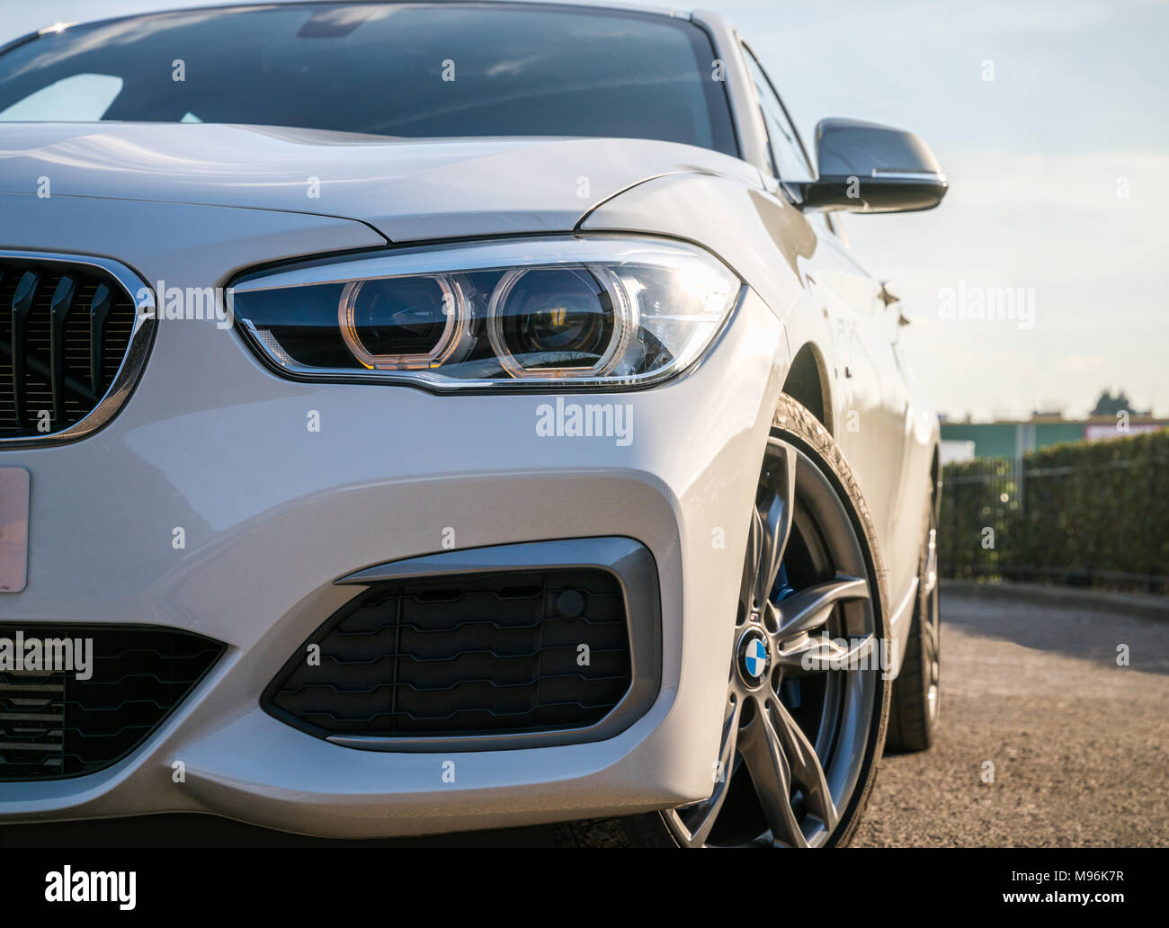 Bmw Car Front View