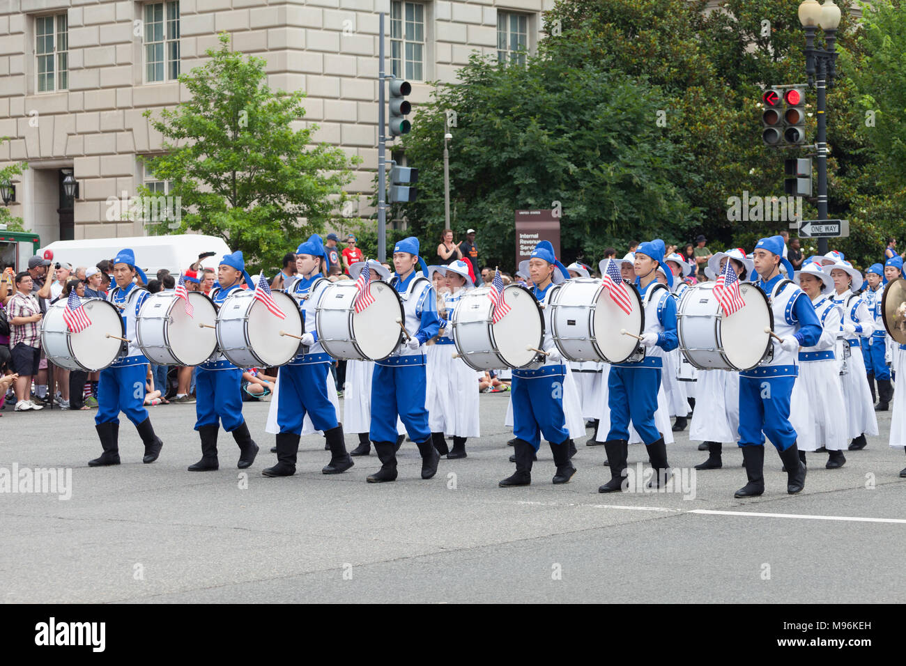 Washington dc parade band hi-res stock photography and images - Alamy