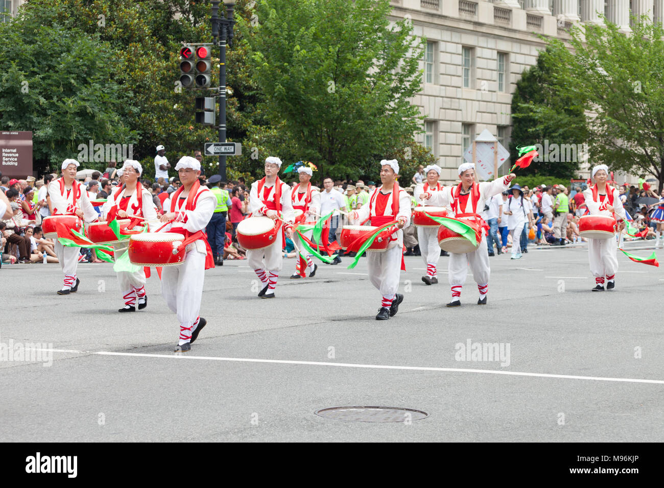 Washington dc parade band hi-res stock photography and images - Alamy