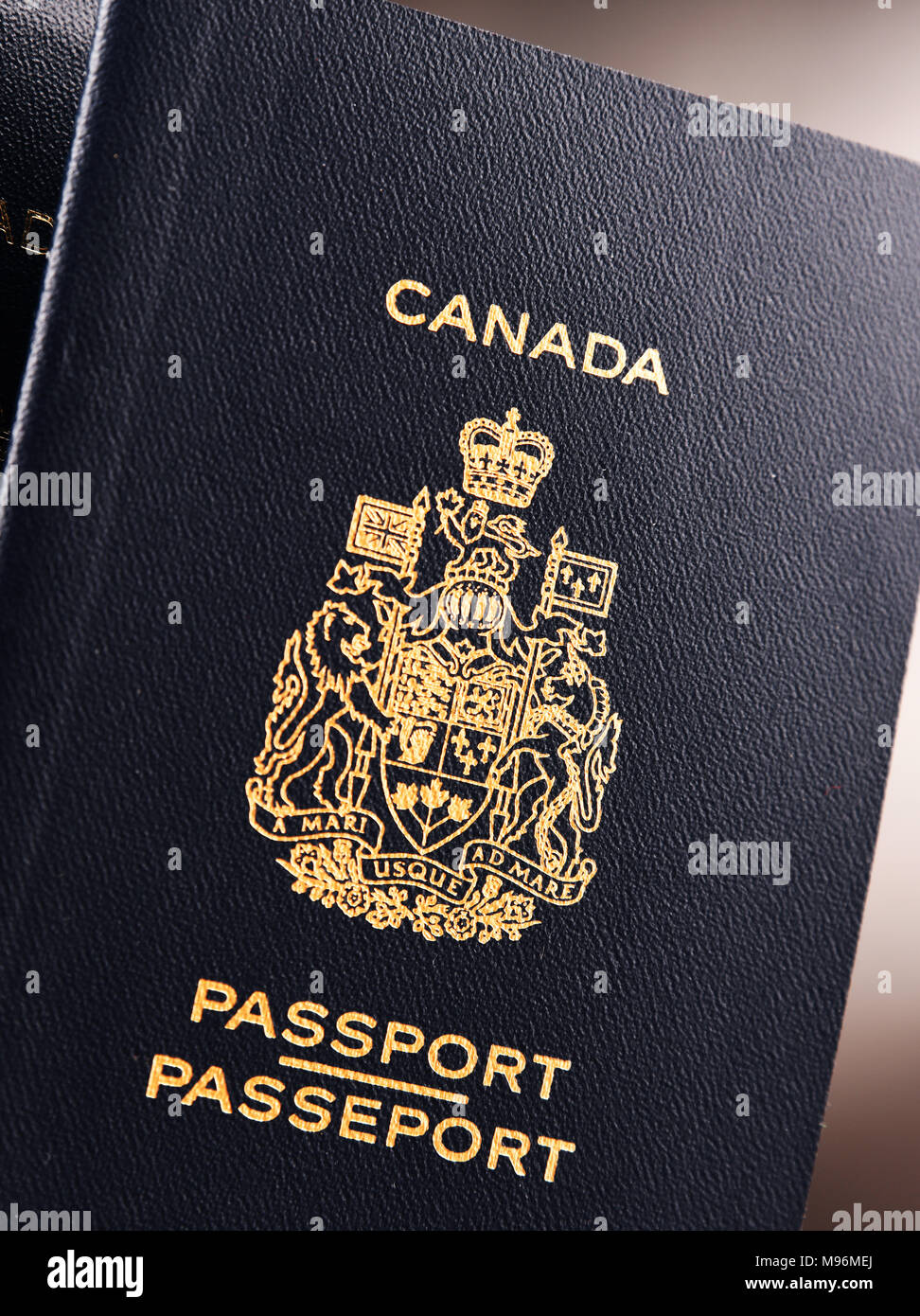 Canada canadian passport travel document hi-res stock photography and ...