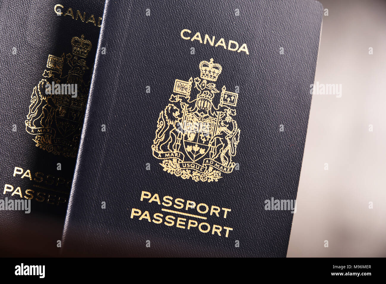 Canada passport card hi-res stock photography and images - Alamy