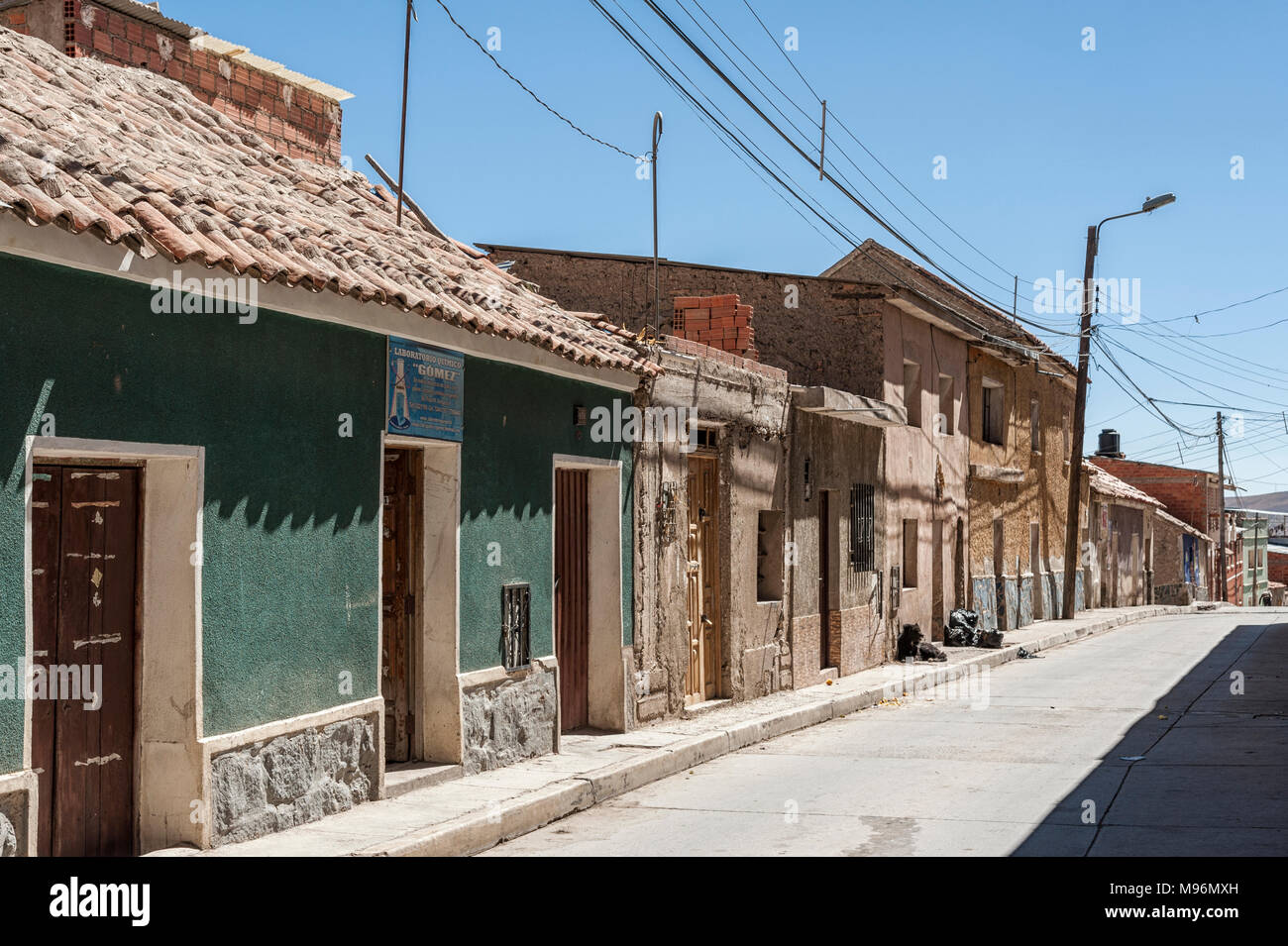 The Cerro Rico silver mines in Potosi, Bolivia - South America Stock ...