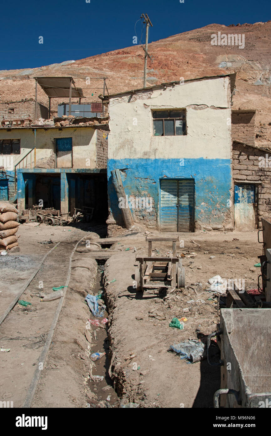 The Cerro Rico silver mines in Potosi, Bolivia - South America Stock ...