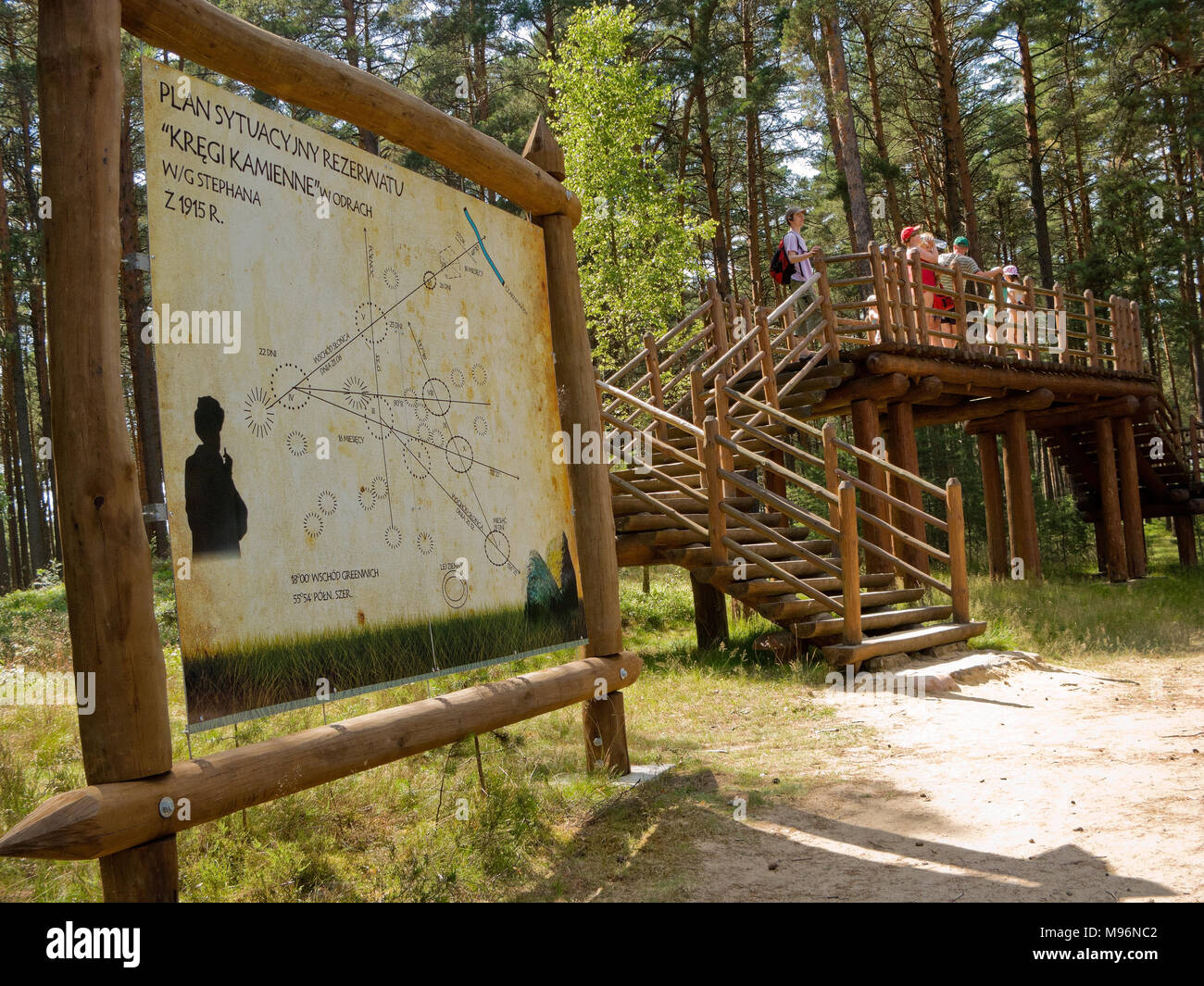 'Stone Circles' reserve. Wielbark culture graveyard (1st. century) of ...