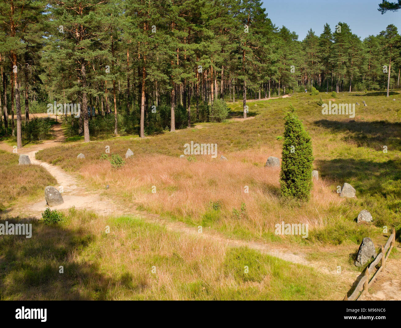 'Stone Circles' reserve. Wielbark culture graveyard (1st. century) of ...