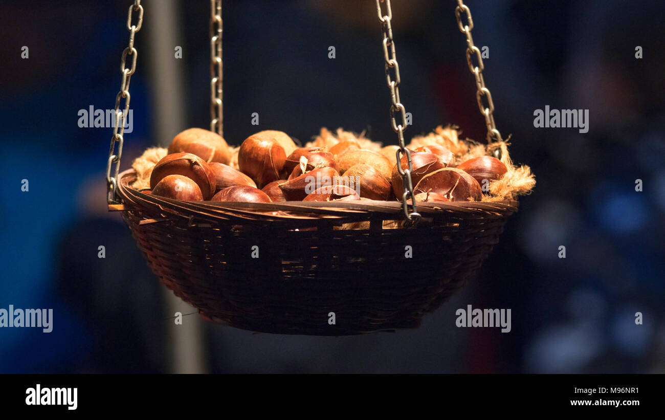 Prague christmas market chestnuts hi-res stock photography and images ...