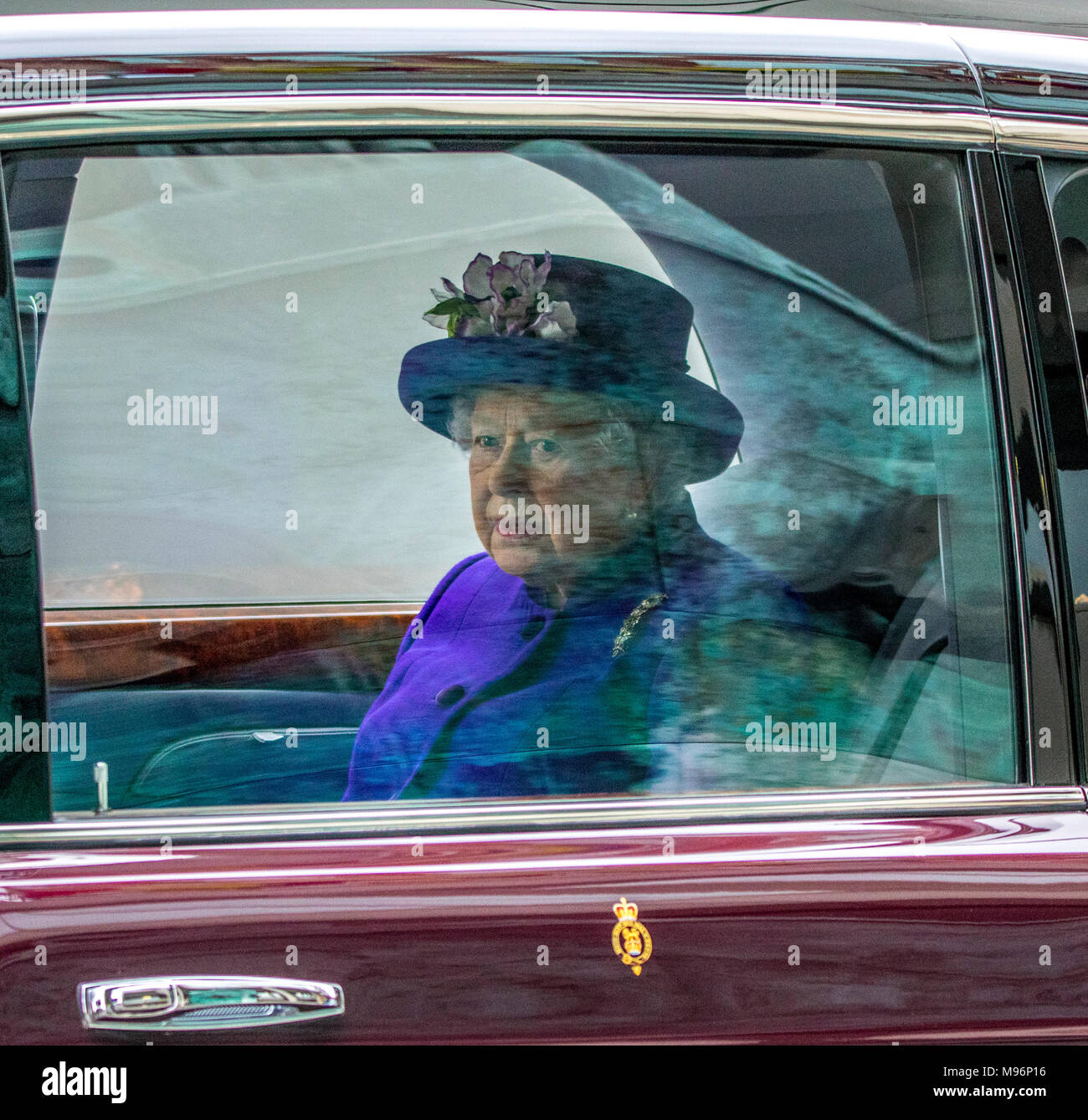 HM The Queen attends the 70th anniversary of the International Maritime ...