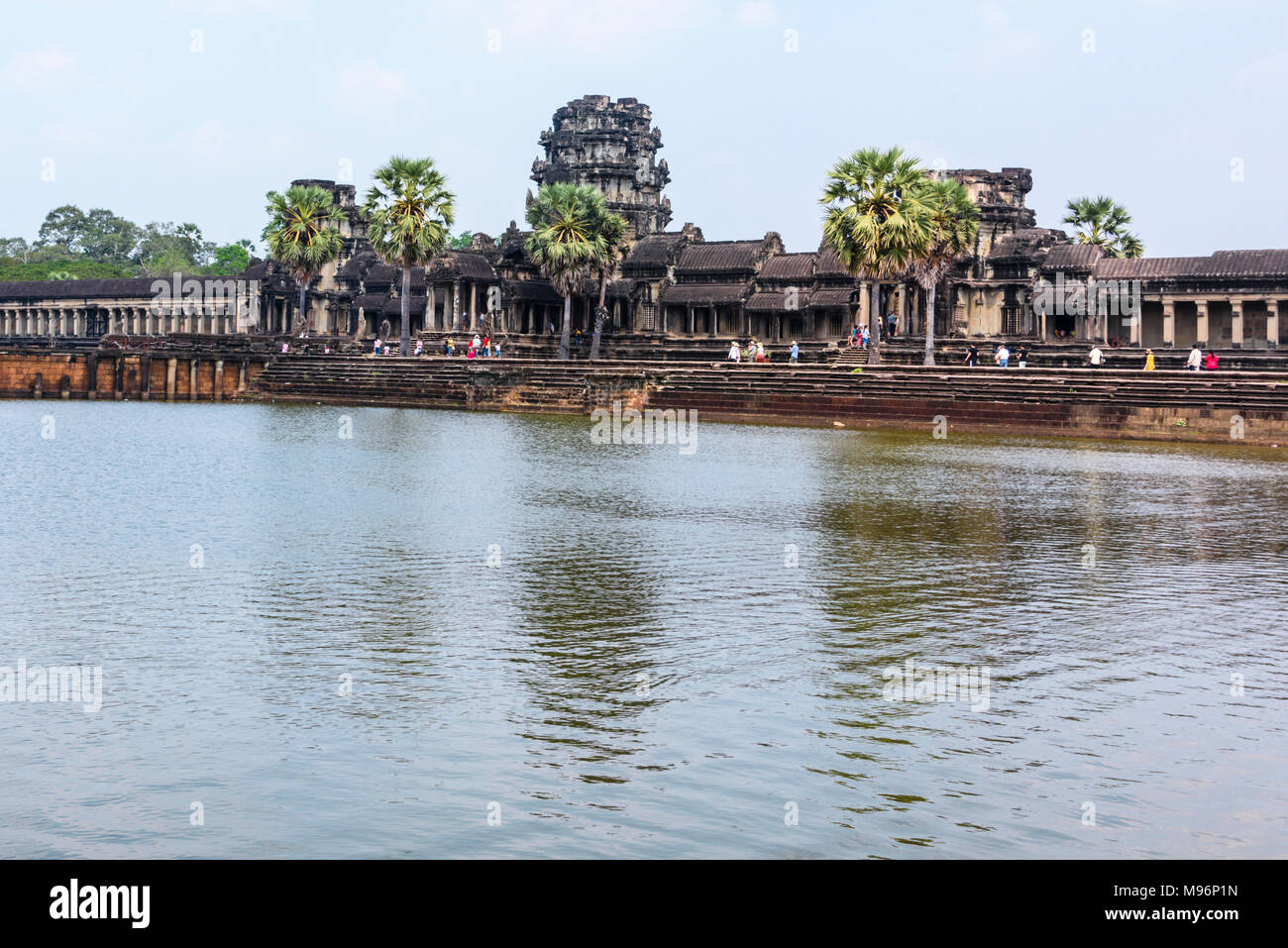 Huge man-made moat which surrounds the UNESCO World Heritage Site of ...