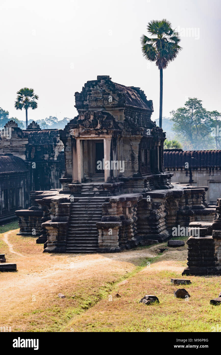 UNESCO World Heritage Site of Angkor Wat, Siem Reap, Cambodia Stock ...