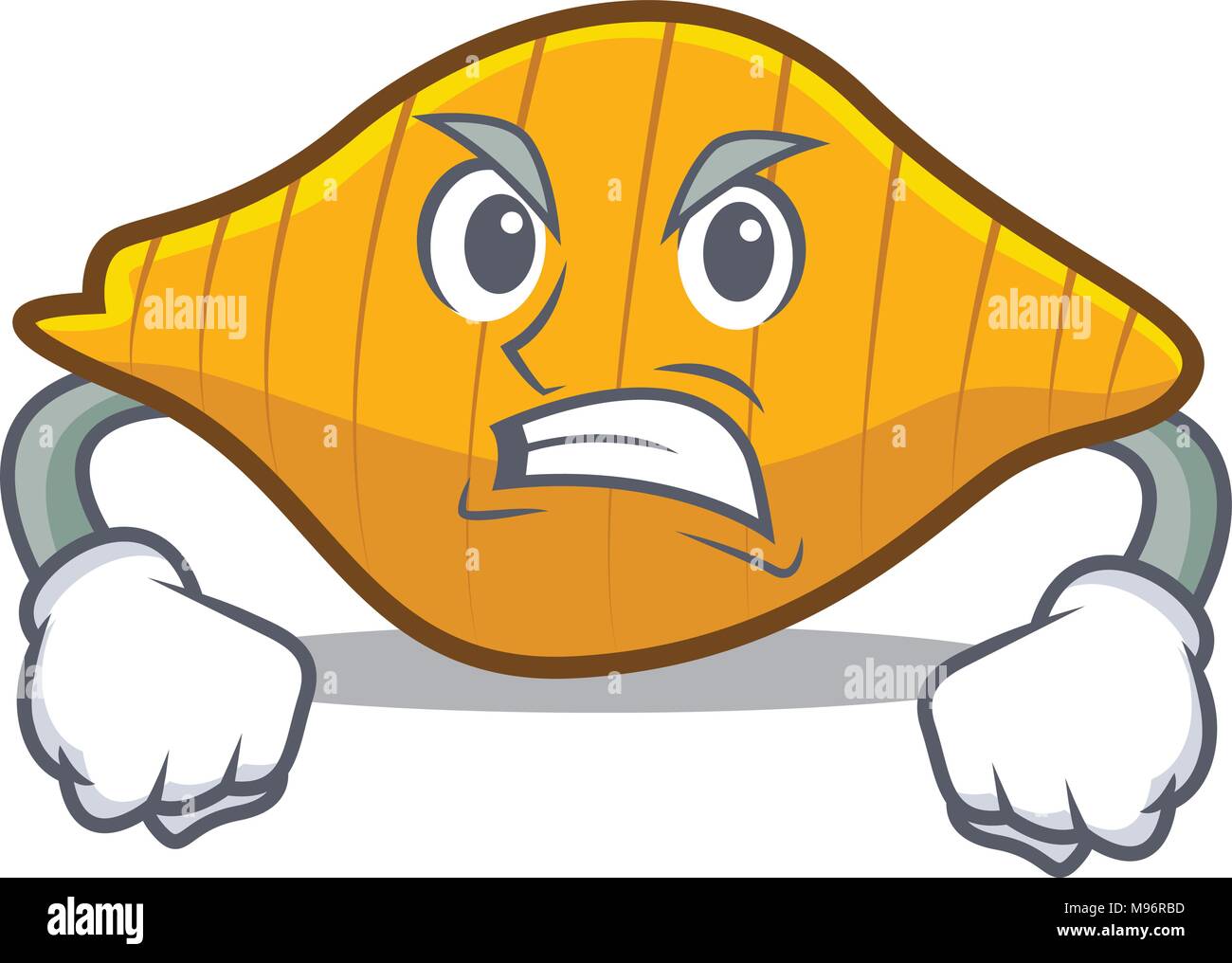 Angry conchiglie pasta mascot cartoon Stock Vector Image & Art - Alamy