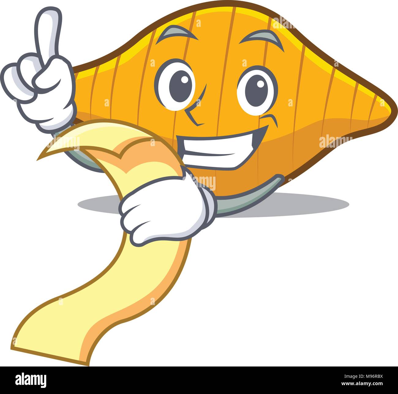 With menu conchiglie pasta mascot cartoon Stock Vector Image & Art - Alamy