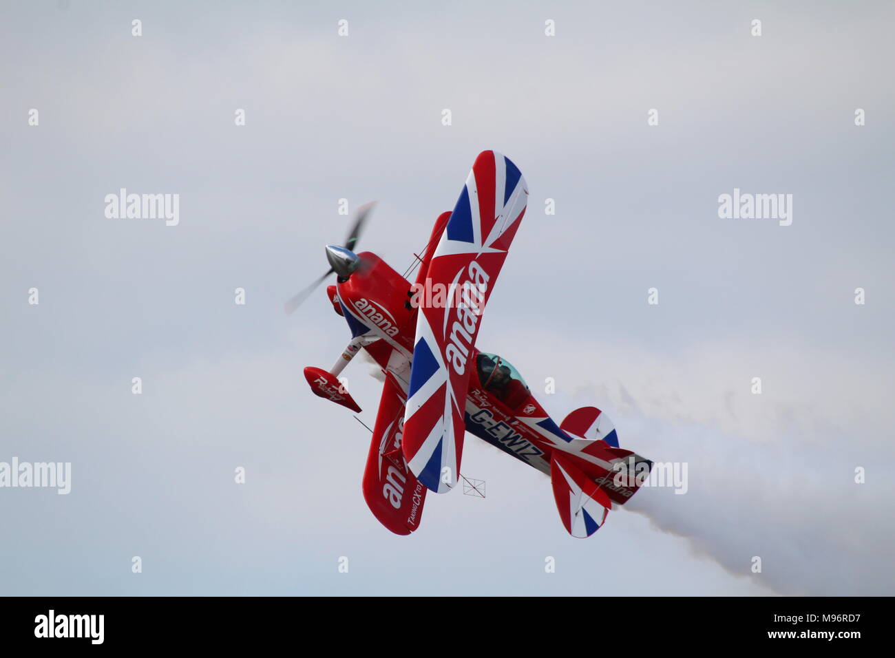 G-EWIZ, a Pitts S-2S Special "Muscle Biplane" operated by Rich Goodwin ...
