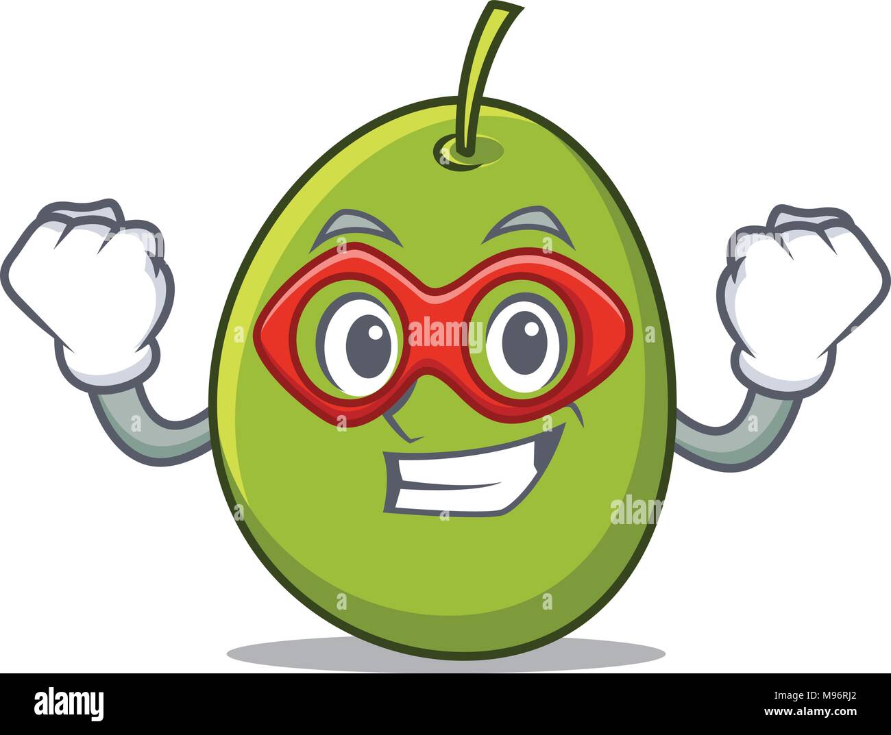 Super hero olive character cartoon style Stock Vector Image & Art - Alamy