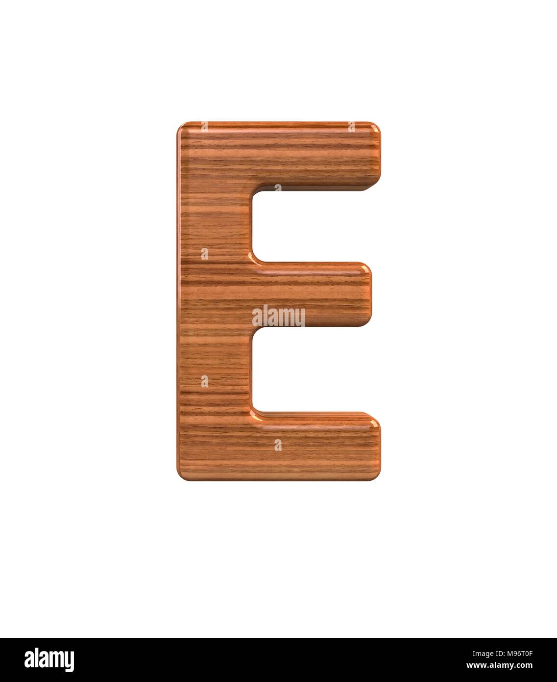Wooden capital letter e hi-res stock photography and images - Alamy